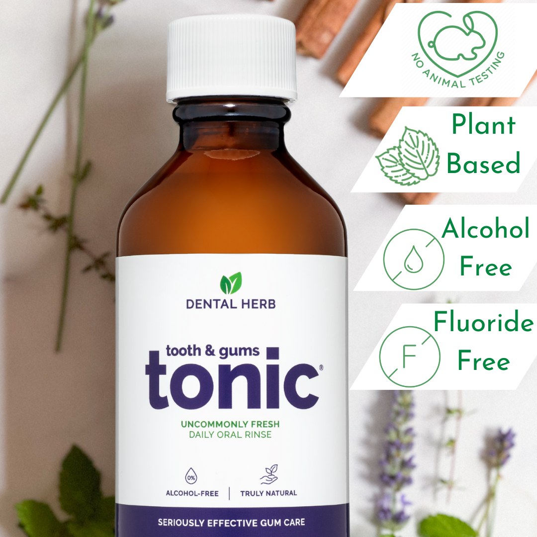 Tooth & Gums Tonic Daily Oral Rinse (2 Pack) – Fresh New Look – Same ...