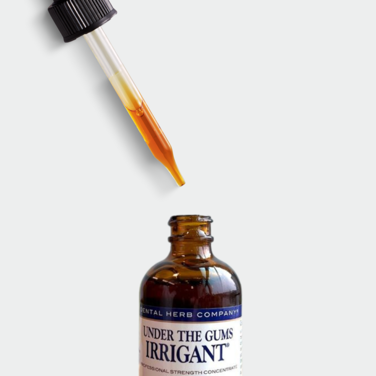 Measuring Dropper for Under the Gums Irrigant – Dental Herb Company